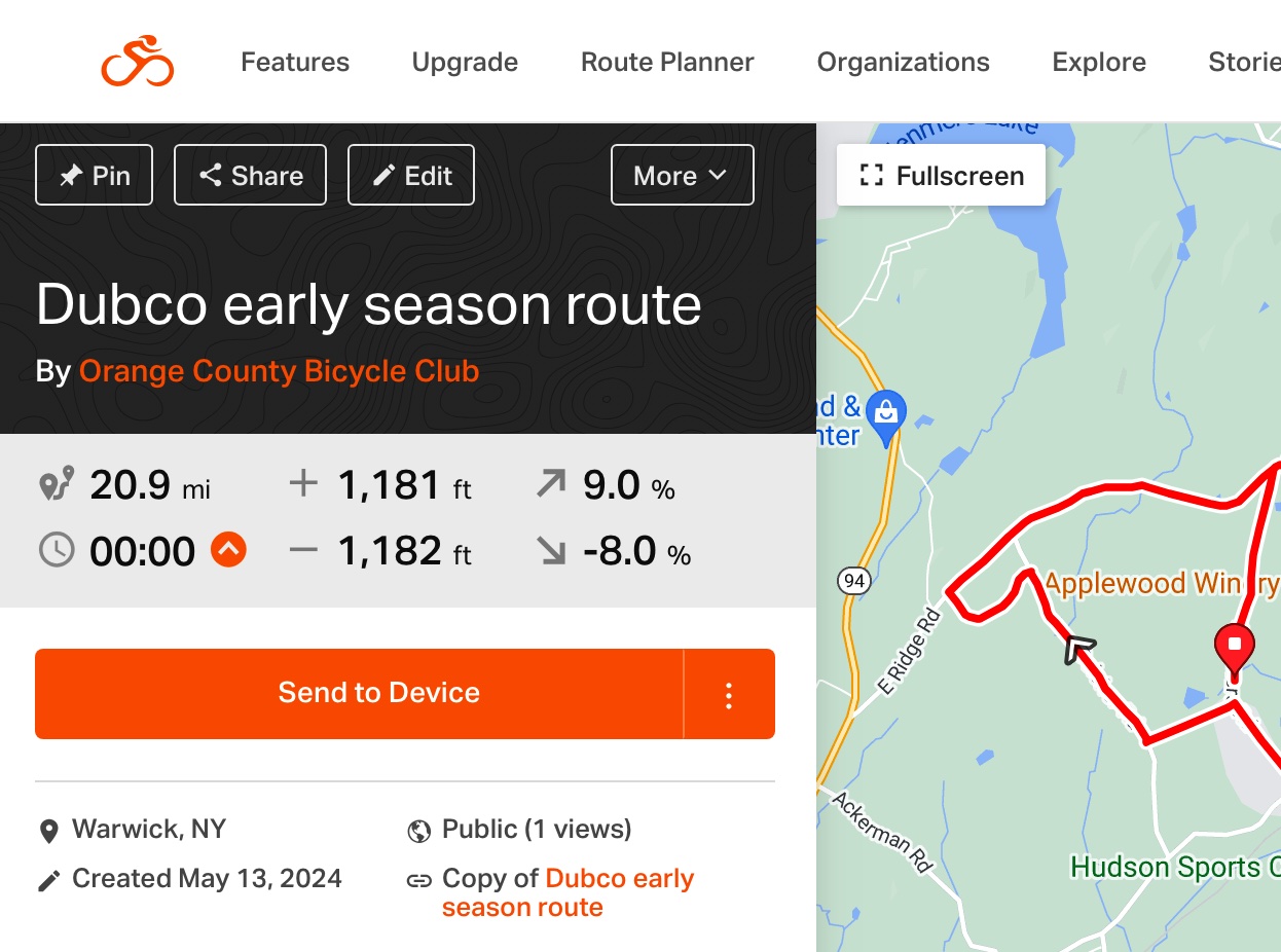 Ride Calendar | The Orange County Bicycle Club